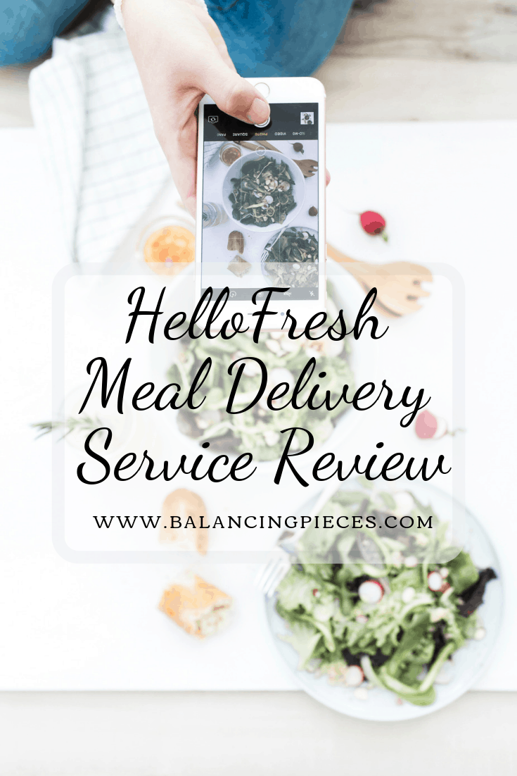 HelloFresh Meal Delivery Service Review • Balancing Pieces