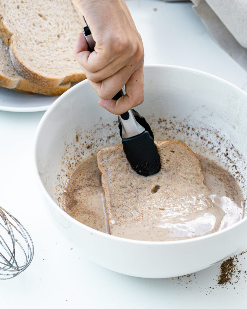 The Best Vegan French Toast • Balancing Pieces