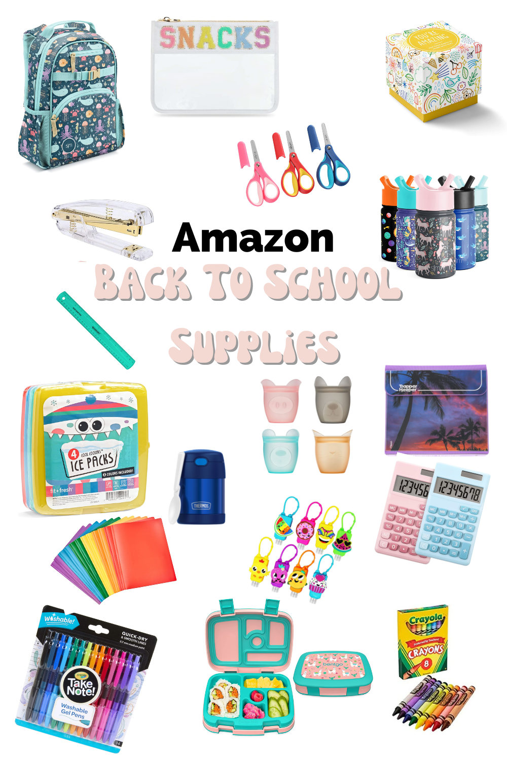 Amazon Back To School Supplies • Balancing Pieces